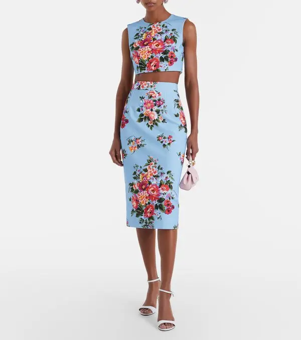 Dolce & Gabbana Floral Cotton Top