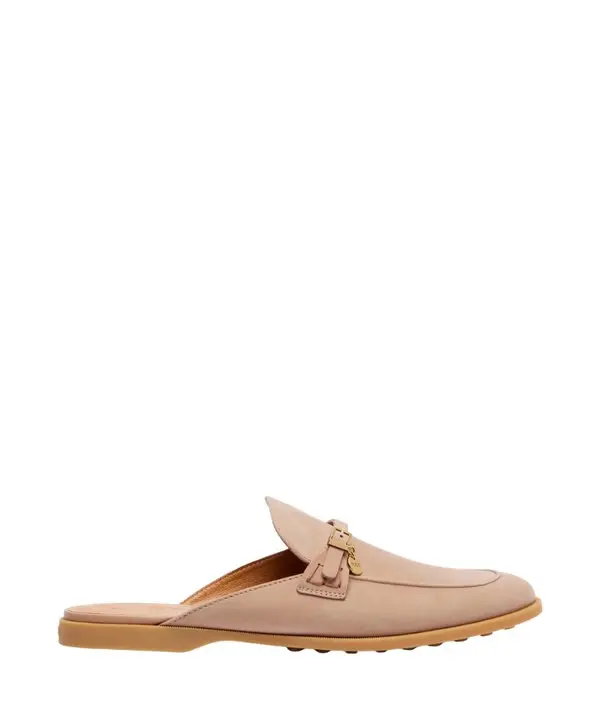 TOD'S Leather Mules - Beige