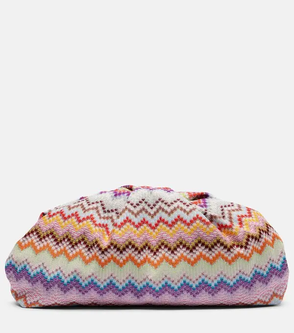 Missoni Jacquard Clutch - Multicoloured