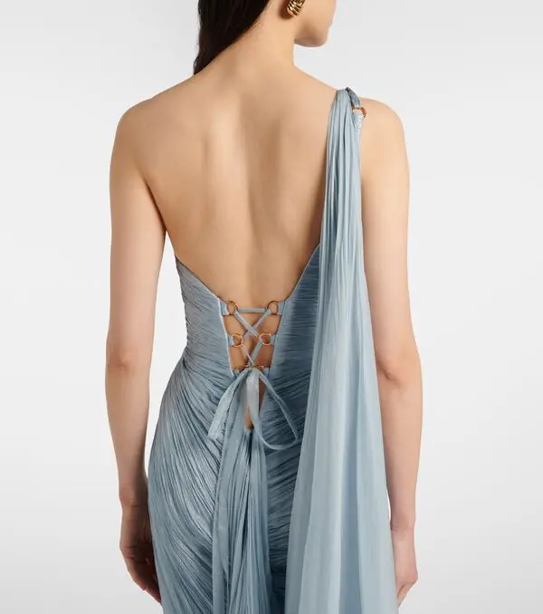 MARIA LUCIA HOHAN Florencia One-shoulder Gown