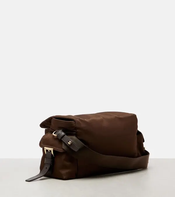Prada Medium Re-nylon Shoulder Bag - Brown