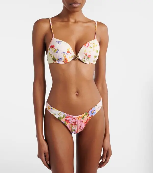 Roberto Cavalli Printed Bikini Bottom