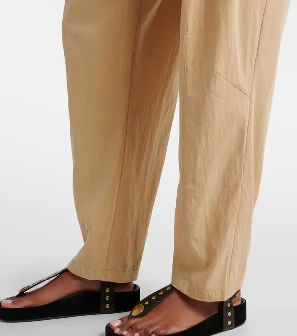 Isabel Marant Étoile Falcona Wide-leg Pants - Beige