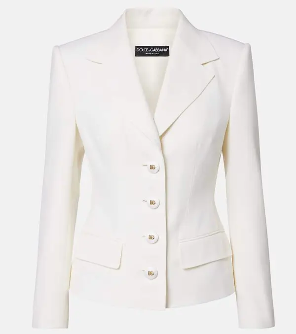 Dolce & Gabbana Wool-blend Single-breasted Jacket