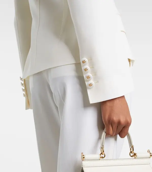 Dolce & Gabbana Wool-blend Single-breasted Jacket