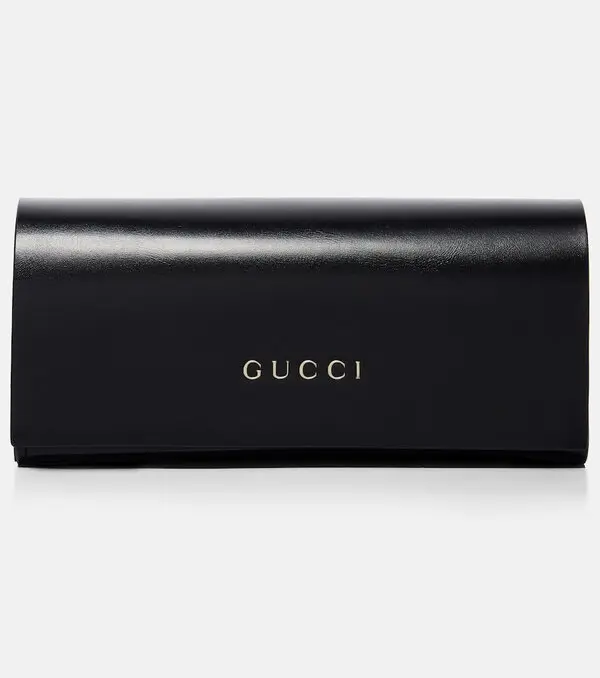 Gucci Square Sunglasses - Brown