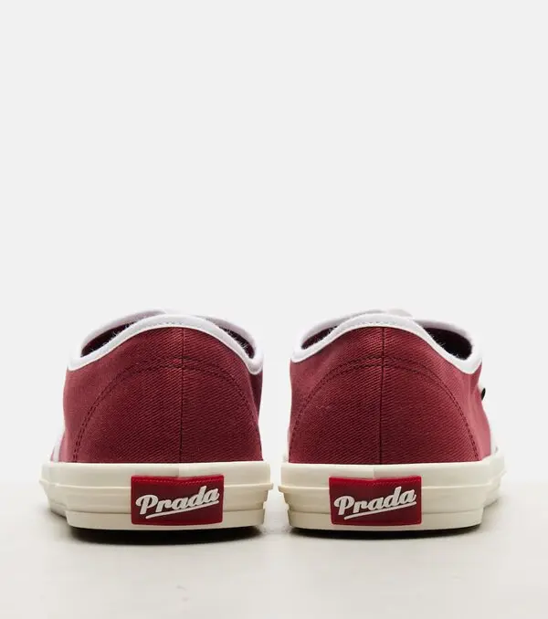 Prada Drill Low-top Sneakers - Red