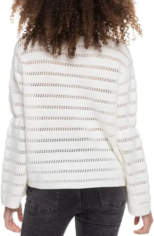 Roxy Aloha Open Stitch Cotton-blend Sweater