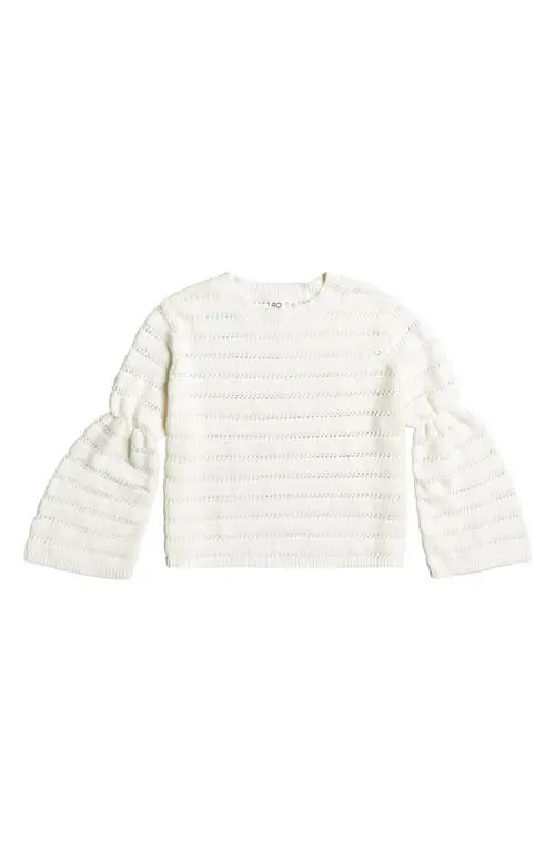 Roxy Aloha Open Stitch Cotton-blend Sweater