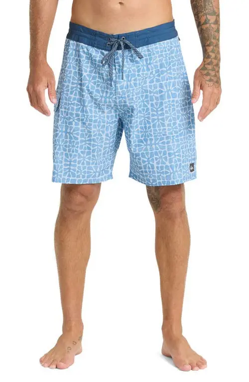 Quiksilver Coral Sea 19" Board Shorts - Riviera