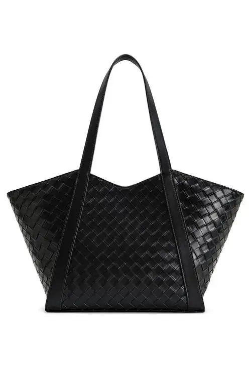Jw Pei Large Kiana Woven Tote - Black
