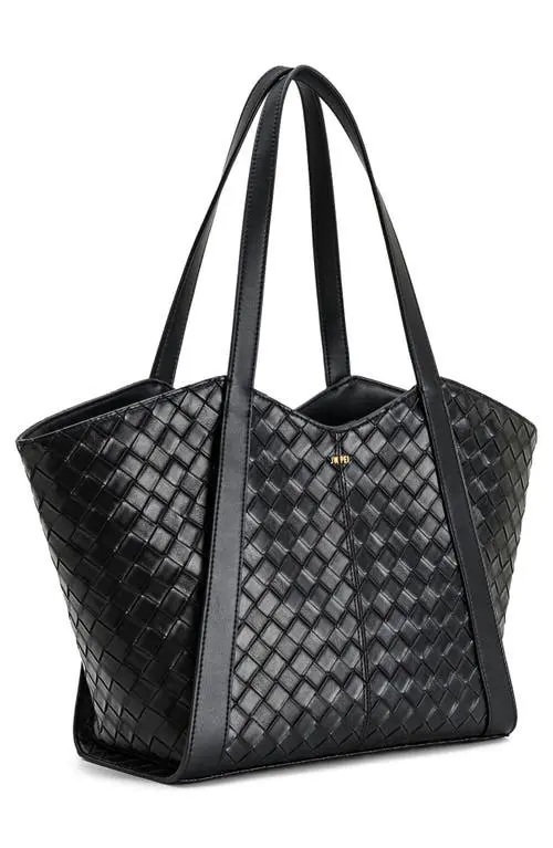 Jw Pei Large Kiana Woven Tote - Black