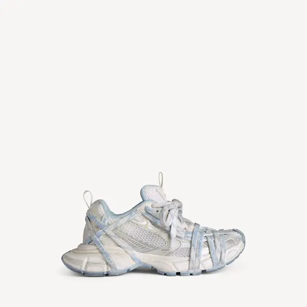Balenciaga 3xl Extreme Laces Logo Sneaker - White