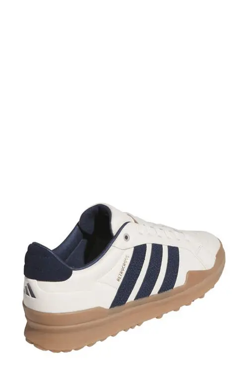 Adidas Retrocross Spikeless Golf Shoe - Chalk White/navy/gum4