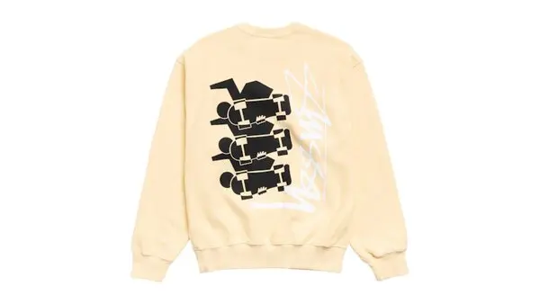 StÜssy Skate Stack Crewneck Sweatshirt
