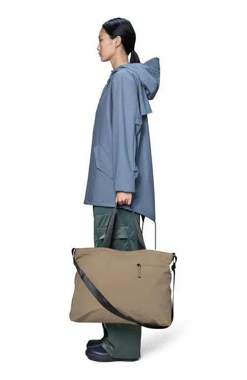 Rains Dash Messenger Tote Bag - Beige