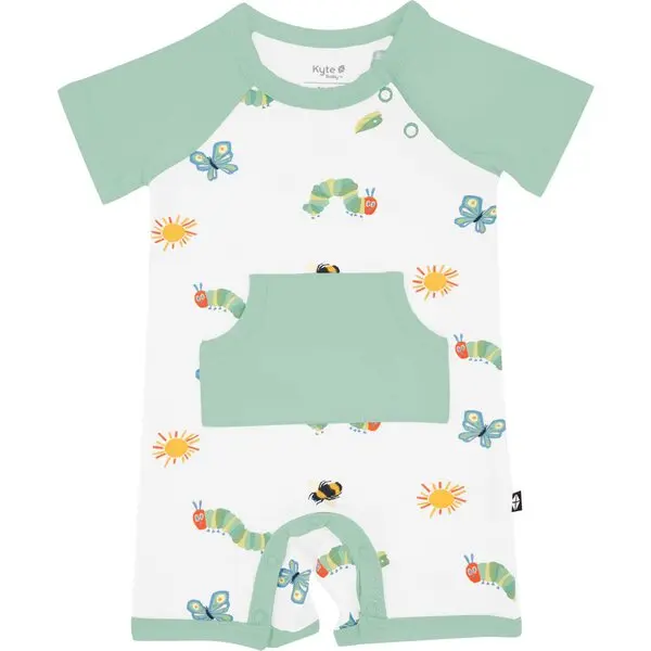 KYTE BABY The Very Hungry Caterpillar Romper - Hungry Caterpillar And Friends