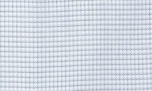 David Donahue Regular Fit Microcheck Cotton Dress Shirt