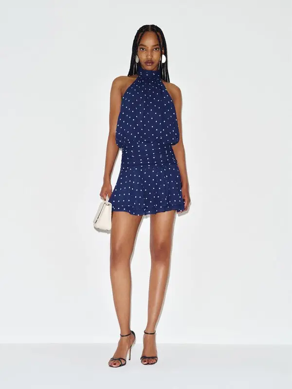 REFORMATION Karla Dress - Blue