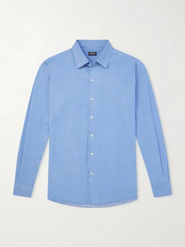Zegna Denim Shirt - Blue