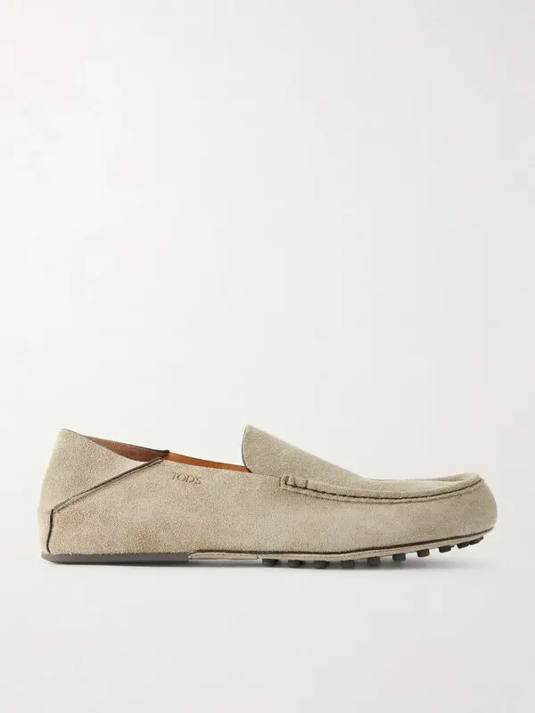 TOD'S Gommino Suede Loafers