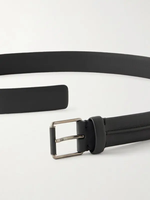 Zegna 3cm Calf Leather Belt