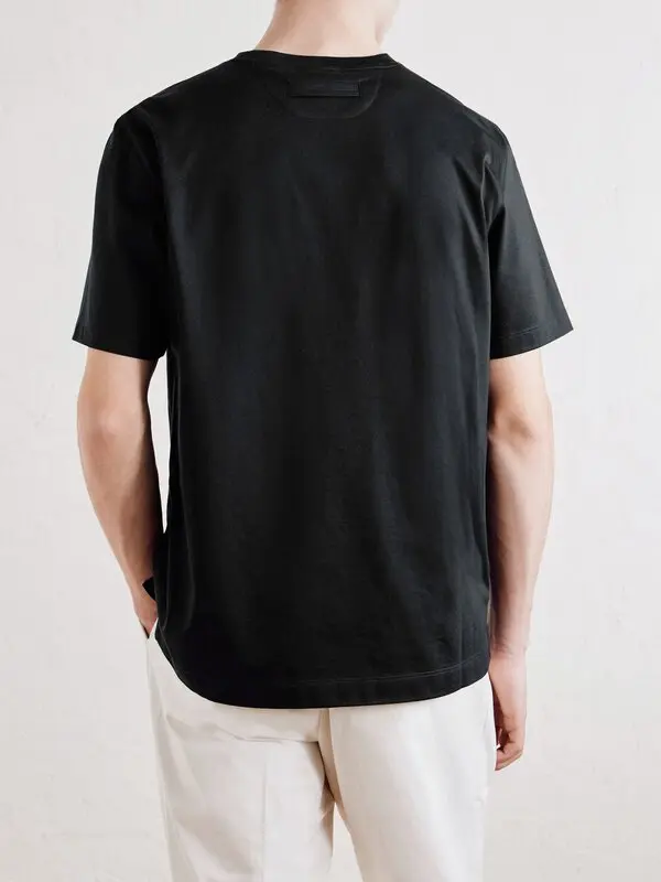 Zegna Cotton-jersey T-shirt