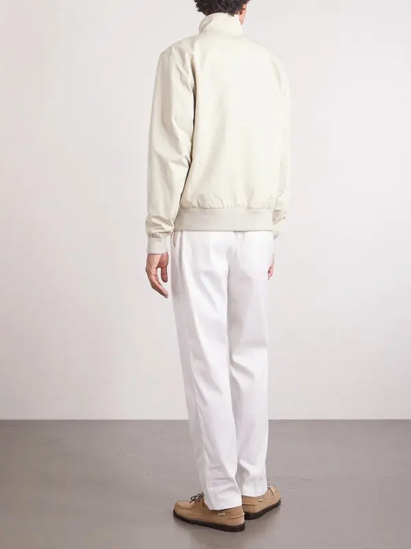 Orlebar Brown Alvaro Cotton And Linen-blend Jacket - Neutrals