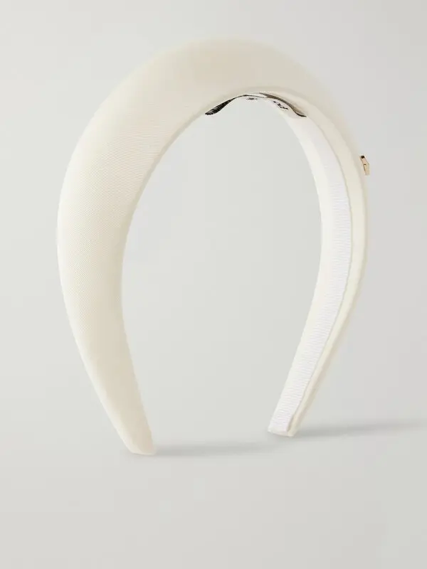 VIVIENNE WESTWOOD Domi Embellished Headband - White