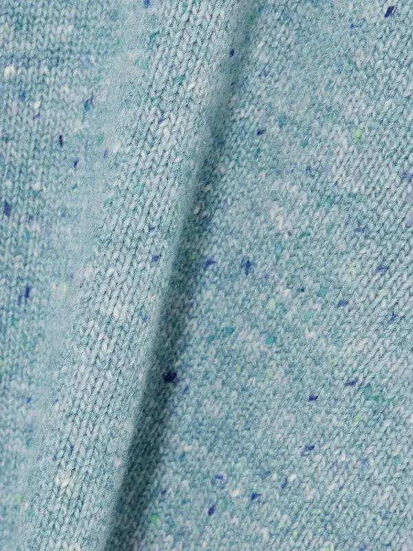 Purdey Dorton Donegal Wool And Cashmere-blend Sweater