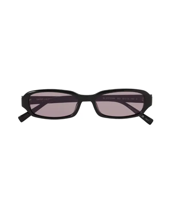 Saint Laurent Erin' Oval Sunglasses - Black
