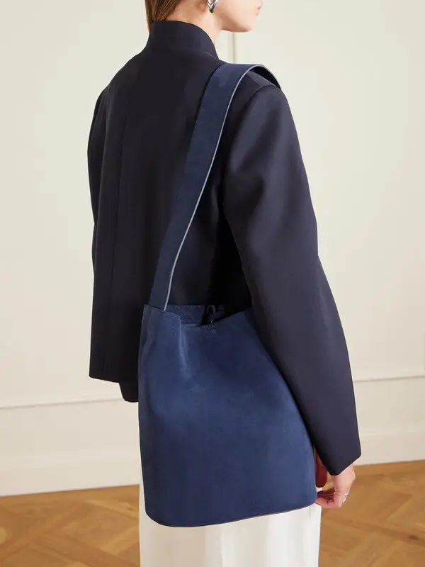 Lié Studio Norma Suede Tote - Blue