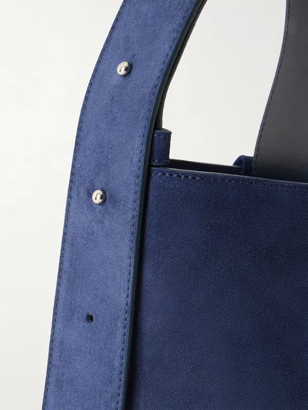 Lié Studio Norma Suede Tote - Blue