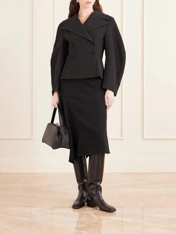 LIBEROWE Jiani Double-breasted Woven Blazer