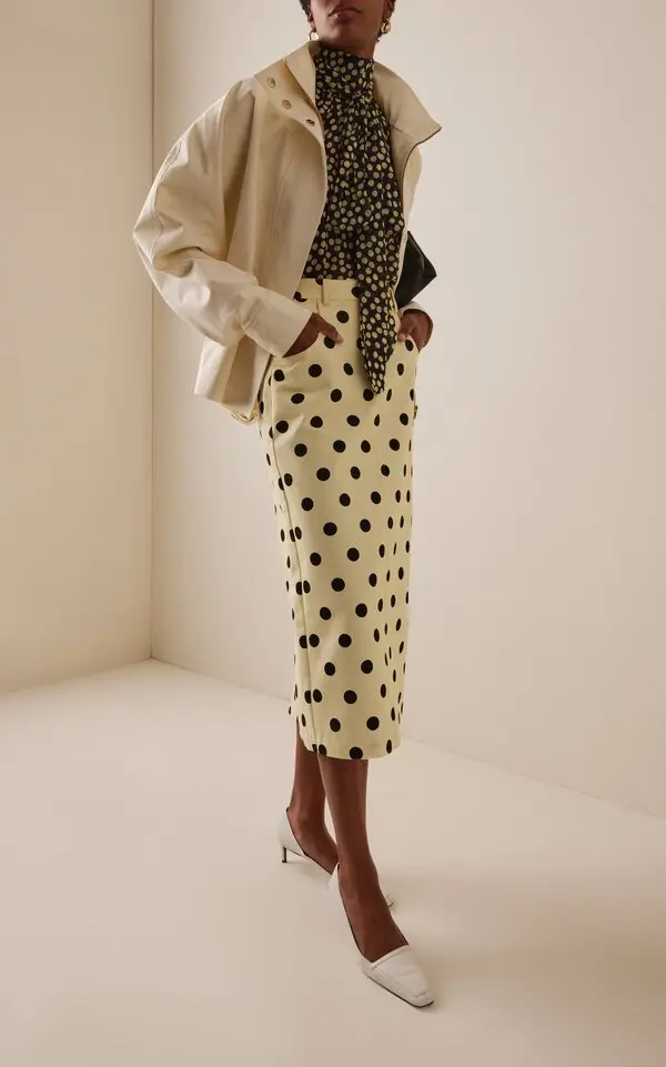 Françoise Presley Belted Cotton Jacket