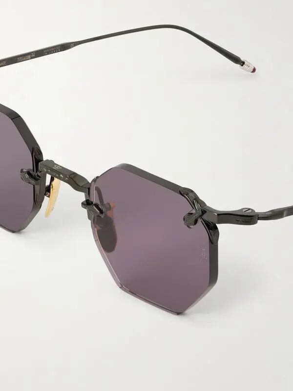 JACQUES MARIE MAGE El Dorado Octagon-frame Sunglasses
