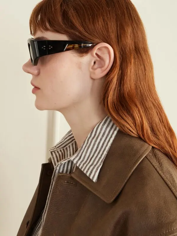 JACQUES MARIE MAGE Gia Oversized Sunglasses
