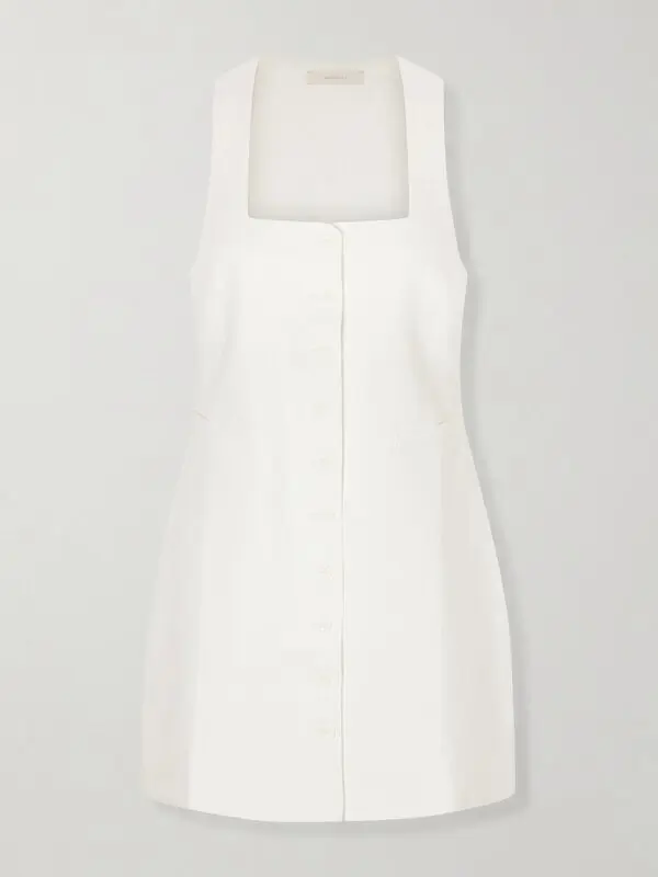 Faithfull The Brand Jacques Linen Mini Dress