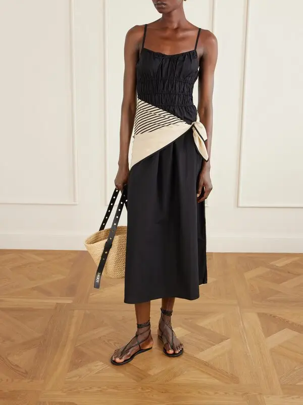 Faithfull The Brand Marianne Cotton-voile Midi Dress