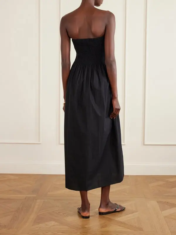 faithfull the brand black dress Hedy Maxi Dress Black