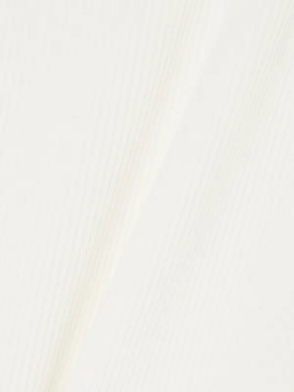 Citizens Of Humanity Nello Cropped Ribbed T-shirt - White