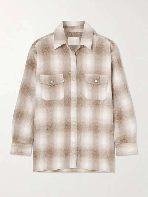Citizens Of Humanity Kota Checked Cotton-flannel Shirt