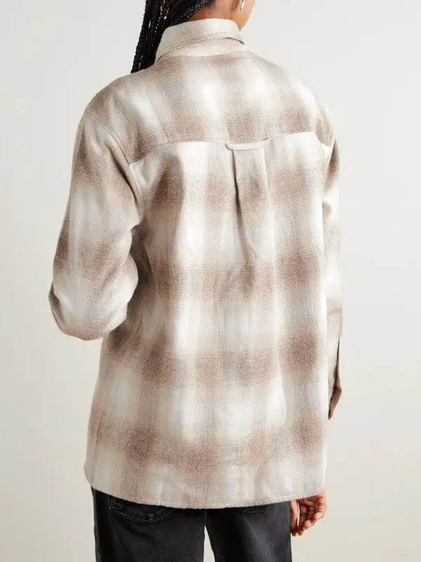 Citizens Of Humanity Kota Checked Cotton-flannel Shirt