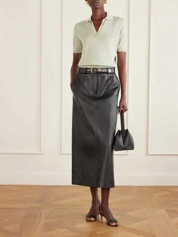 Altuzarra Clay Cropped Polo Shirt
