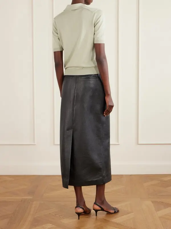 Altuzarra Clay Cropped Polo Shirt