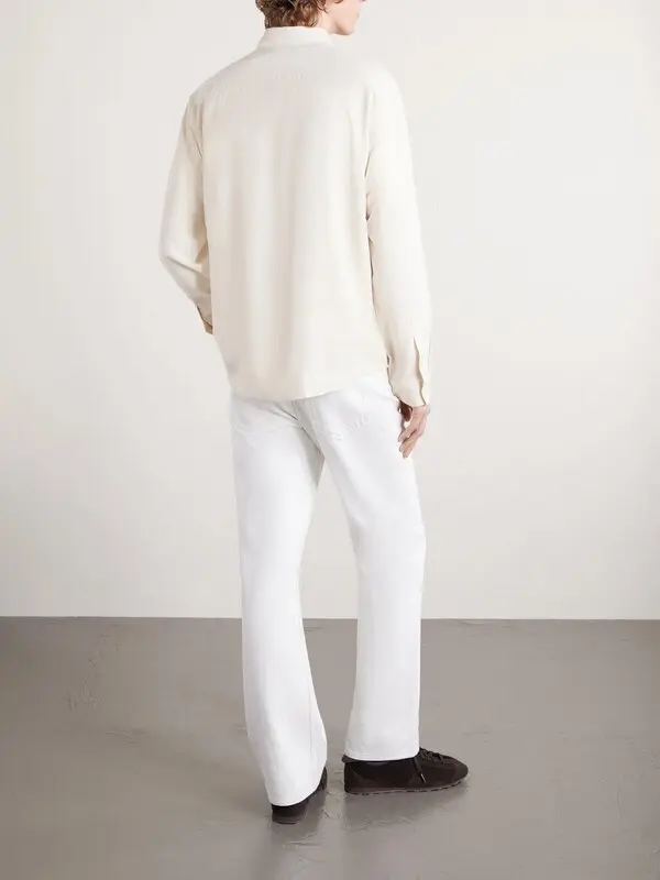 Nn07 Deon 5027 Lenzing™ Ecovero™-blend Shirt - Neutrals