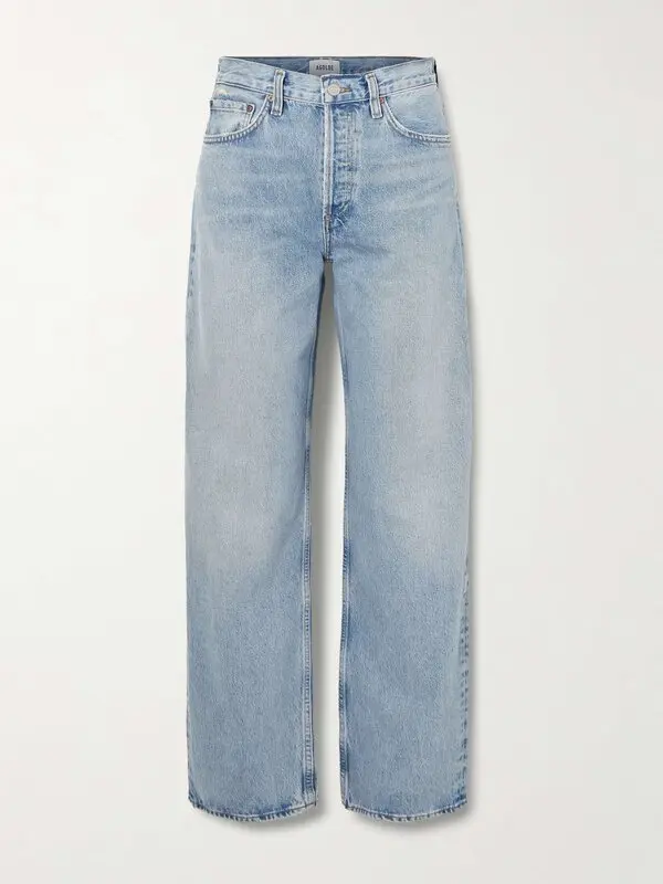 AGOLDE Arc Mid-rise Wide-leg Jeans