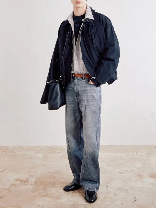MFPEN Executive Checked Cotton-poplin Shirt