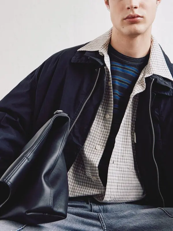 MFPEN Executive Checked Cotton-poplin Shirt
