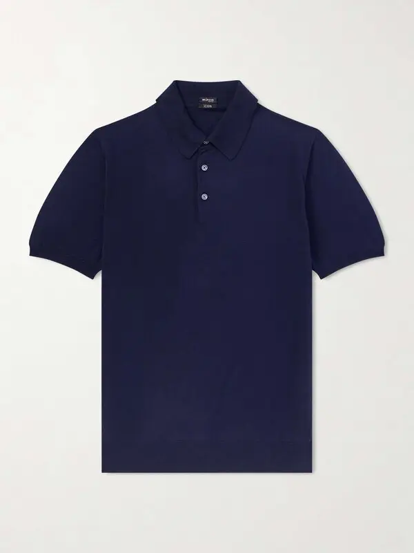 Kiton Cotton Polo Shirt